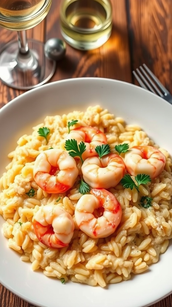 Creamy Shrimp Risotto Recipe